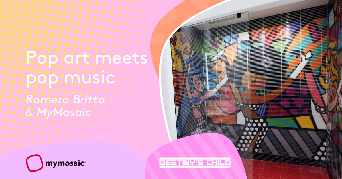 MyMosaic: mosaic covering meets Romero Britto art | MyMosaic